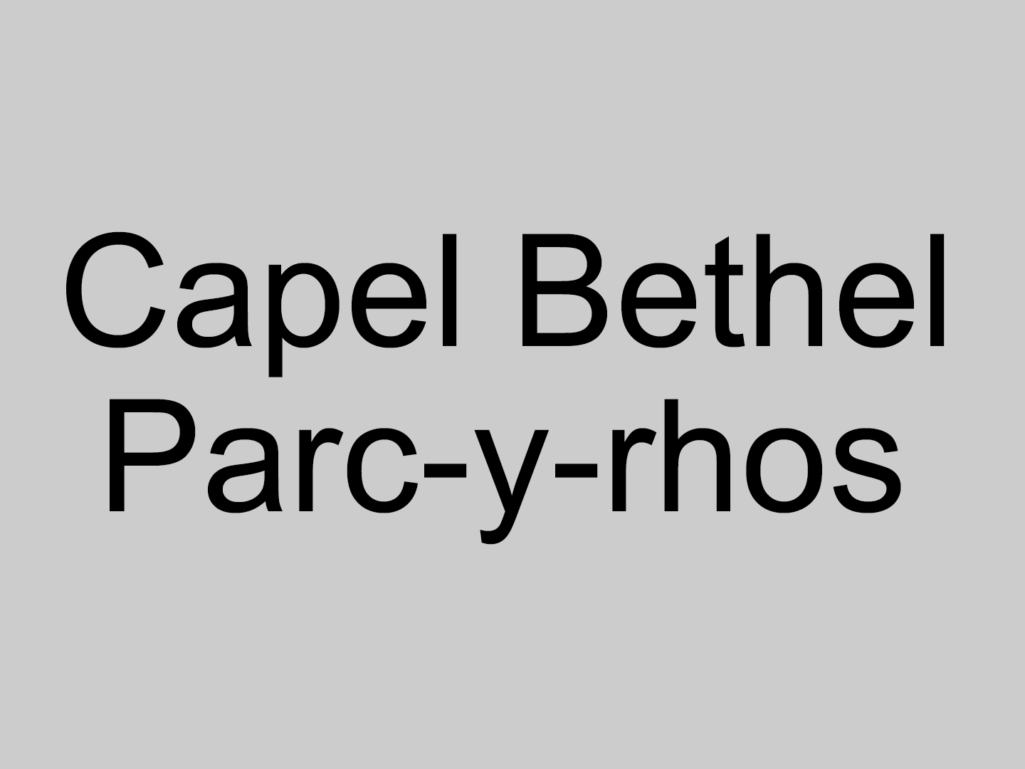 Capel Bethel Parc-y-rhos Thanksgiving Meeting, Cwmann - Lampeter21