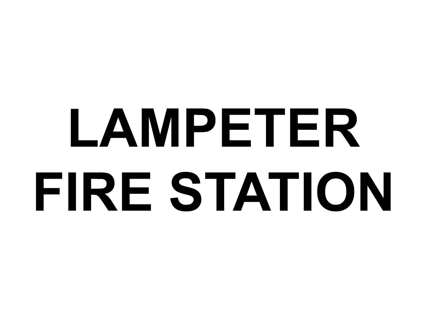 Lampeter Fire Station - Lampeter21