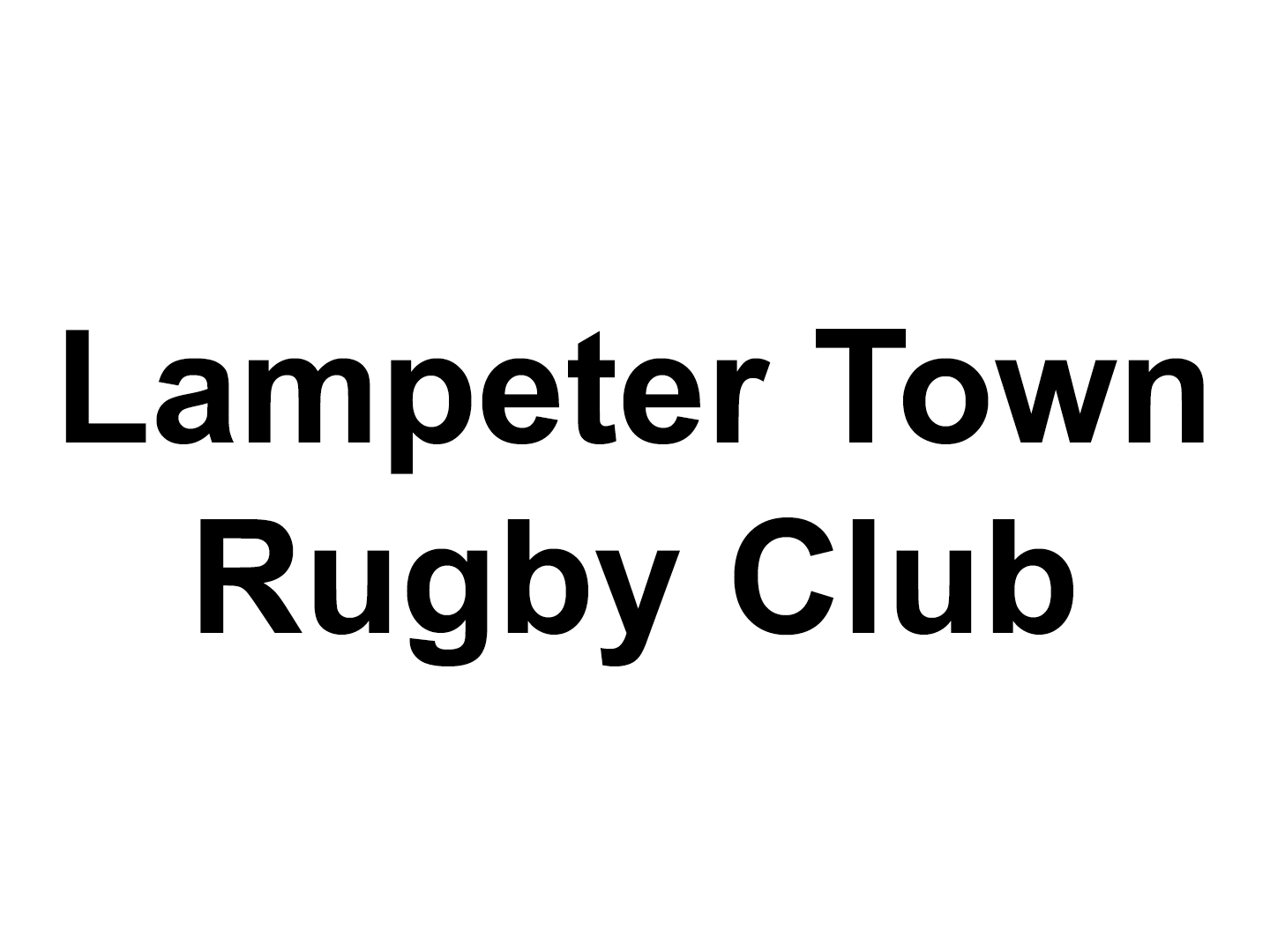 Lampeter Town Rugby Club - Lampeter21
