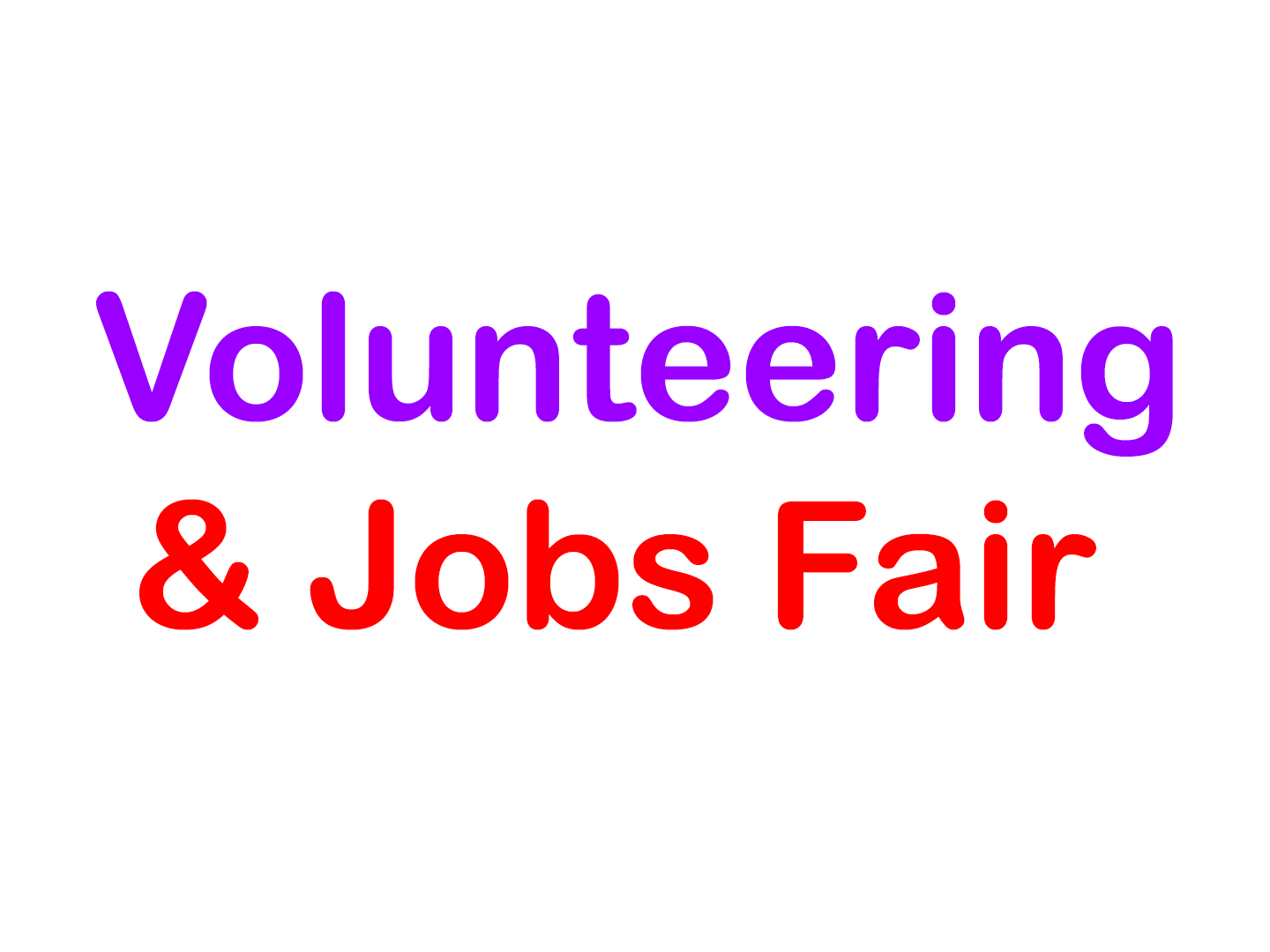 Volunteering and Jobs Fair at Venue Llambed - Victoria Hall, Lampeter ...